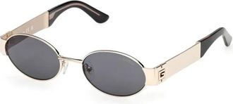 Guess Femme, Accessoires, Jaune, Taille: 50 MM Lunettes de soleil