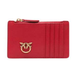 Pinko Pinko - Portefeuilles Rouges pour Femmes - Femme - Accessoires - Rouge - Taille: ONE Size