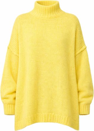 Worldclassca Oversizepullover Strickpullover Oversized mit Stehkragen