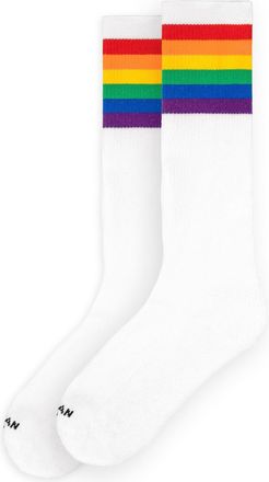 American Socks Kniestr&uuml;mpfe Rainbow Pride