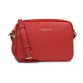 Lancaster Crossbody-Tasche aus genarbtem Leder Dune - - Bags - Damen - Rot - ONE SIZE
