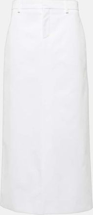 Valentino Maxirock aus Baumwollpopeline