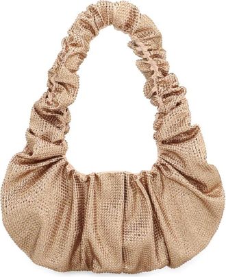 Giuseppe Di Morabito Femme, Sacs, Jaune, Taille: ONE Size Embellished Ruched Handbag