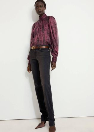 Mango BLOUSE COBRE rose - Femme - S - MANGO