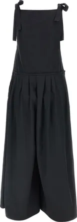 Max Mara Cotton Poplin Jumpsuit - Black