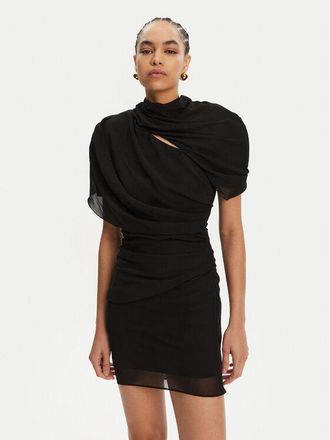 Jacquemus Coctailkleid 24H251DR130-1555 Schwarz Regular Fit