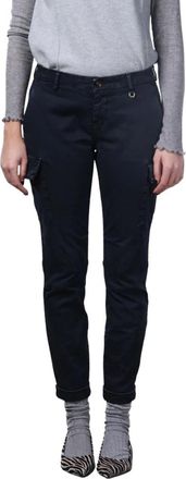 Mason's Pantalon Cargo Chile City - Femme - Pantalons - Bleu - Taille: 42 FR