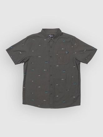 Salty Crew Crew Ss Button Up Chemise gris