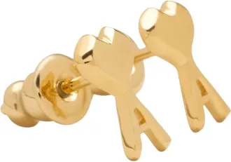 Ami Femme, Accessoires, Jaune, Taille: ONE Size Boucles dOreilles Ami de Coeur