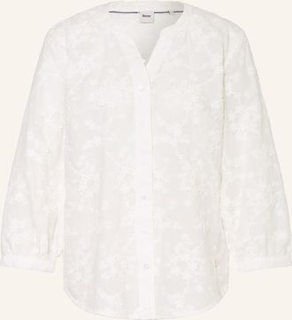 Brax Brax Bluse Velia Mit 3/4-Arm weiss