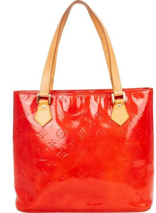 Louis Vuitton Crossbody Bags - Louis Vuitton Vernis Monogram Houston Handbag - Gr. unisize - in Rot - f&uuml;r Damen