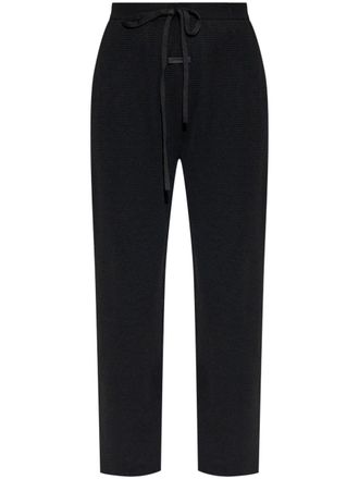 Fear of God pantalon en maille gaufr&eacute;e - Noir