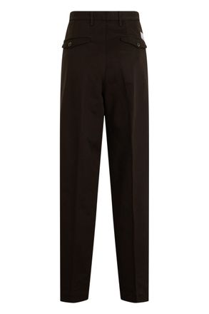 Nine In The Morning High-Waist Virgin Wool Trousers - Brown