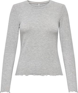 Only Only Haut ONLVIRRO pour Femme, Gris Clair chin&eacute;, XS