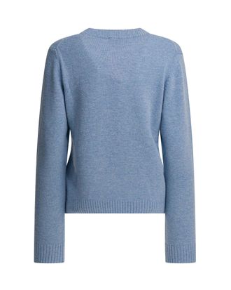 Ganni Graphic Teddy Bear Sweater - Blue