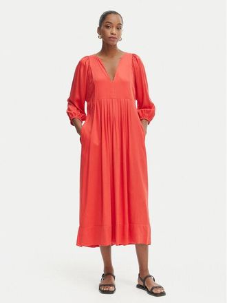 iconique Sommerkleid Emma IC26-090 Rot Relaxed Fit