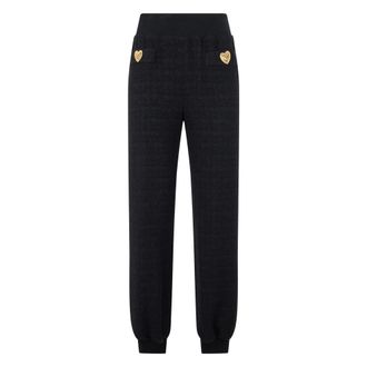 Moschino Damen, Hosen, Schwarzk, SGr&ouml;&szlig;e