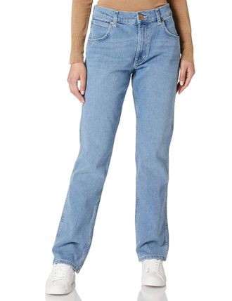Wrangler Mens Greensboro Jeans, Moonstone, 32/34