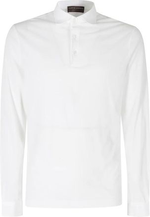 FILIPPO DE LAURENTIIS Homme, Tops, Blanc, Taille: XL Polo ML Ice Cotton