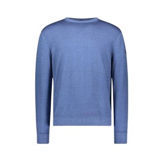 Paul & Shark Merino-Wollpullover mit Rundhalsausschnitt - - Knitwear - Herren - Blau - 2XL
