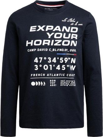 Camp David Rundhalsshirt aus Baumwolle
