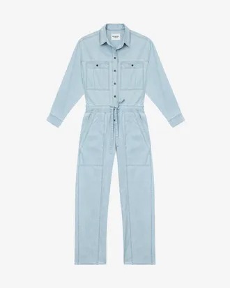 Isabel Marant Combinaison Valena - Femme - Bleu Clair - Taille34 - Marant &Eacute;toile