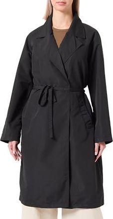 Vero Moda Trench Long Vmneel Coat, Noir, XS Femme