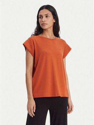 Emporio Armani T-Shirt EW003407 AF20240 U4098 Rot Regular Fit