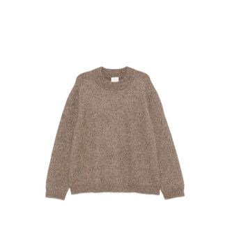 A.P.C. A. p.c. Crew Neck Ribbed-trim Sweater