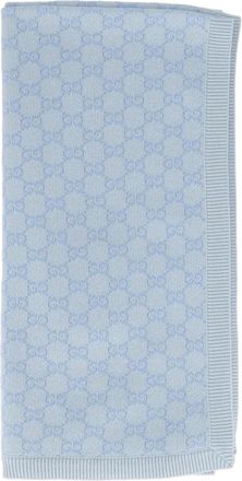 Gucci Gro&szlig;er Schal mit GG-Monogramm - - Accessories - unisex - Blau - ONE SIZE