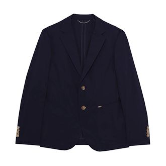 Gianni Lupo Herren, Jacken, Blau, MGr&ouml;&szlig;e