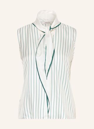 Dorothee Schumacher Dorothee Schumacher Seidentop Stripes With A Twist Mit Schluppe gruen