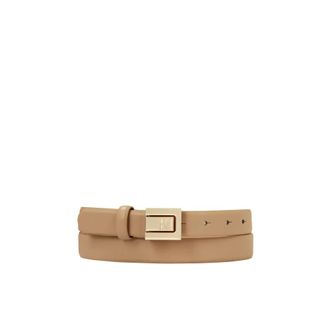 Kazar Hellbrauner G&uuml;rtel mit quadratischer Voll-Schnalle - - Accessories - Damen - Braun - 100 CM