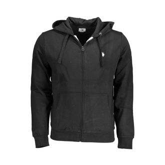 U.S.Polo Association Baumwoll-Kapuzen-Sweatshirt mit Rei&szlig;verschluss - - Sweatshirts & Hoodies - Herren - Schwarzk - 2XL