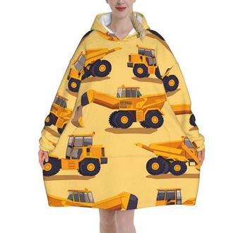 Generic Couvertures &agrave; capuche pour femmes et hommes adultes surdimensionn&eacute;s pour une couverture douce et chaude