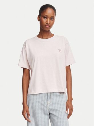 Guess T-Shirt W4YI05 K8HM0 Hellrosa Boxy Fit