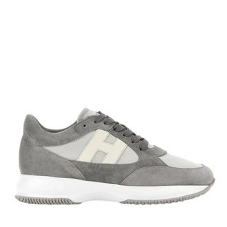 Hogan Homme, Chaussures, Gris, Taille: 39 EU Baskets Interactive