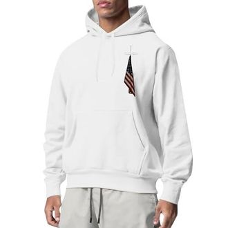 Generic Sweat &agrave; capuche pour homme - Coupe d&eacute;contract&eacute;e - Doux et respirant - D&eacute;contract&eacute; - Mode d&eacute;contract&eacute;e - Pour le quotidien - Qualit&eacute; sup&eacute;rieure - Robus