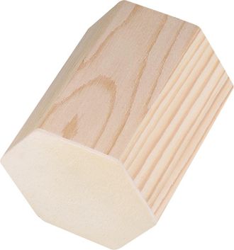 Supvox Holzbeh&auml;lter Sechseckig 2 St&uuml;ck Stiftehalter aus Massivholz mit Fach Organizer f&uuml;r B&uuml;robedarf und Kosmetik Zuhause