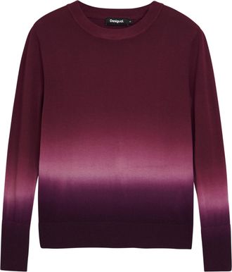 Desigual Damen 25SWJFX4 Sweatshirt, RED, XL