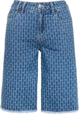 H&eacute;st H&eacute;st, Femme, Shorts, Bleu, Taille: 38 FR Denim Shorts