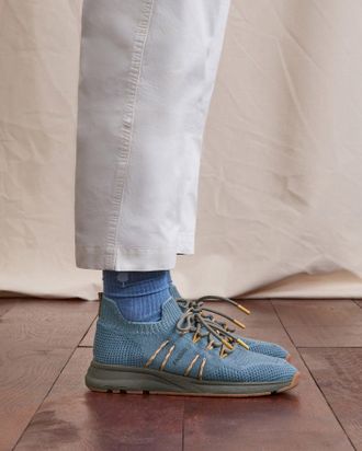 Faguo Baskets bleu gris&eacute;
