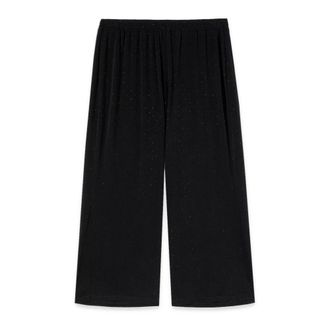 Fiorella Rubino Damen, Hosen, Schwarzk, SGr&ouml;&szlig;e