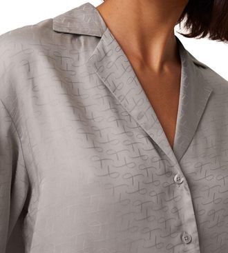 Triumph Damen Silky Sensuality Top LSL Shirt, Silent Grey, 38