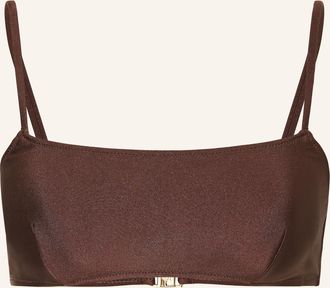 Mrs & Hugs Mrs & Hugs Bustier-Bikini-Top braun