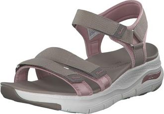 Skechers Sandales Arch Fit - Fresh Blo Green, Pink