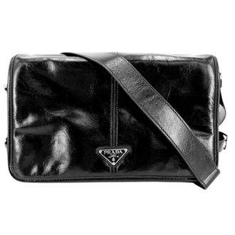 Prada Pre-owned Cuir sacs-prada - unisex - Pre-owned - Noir - Taille: ONE Size