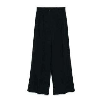 Joseph Leichte Voile Forest Hose - - Trousers - Damen - Schwarzk - S