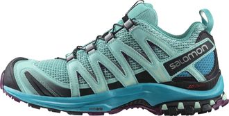 Salomon XA Pro 3D Damen Trailrunning- und Wanderschuhe, Outdoor-bereit, Grip, Langlebiger Schutz, Blue Curacao, 37 1/3