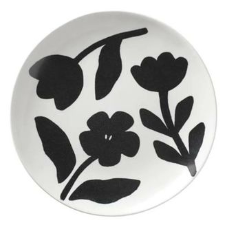 Broste Copenhagen Assiette en gr&egrave;s Flora Broste Copenhagen